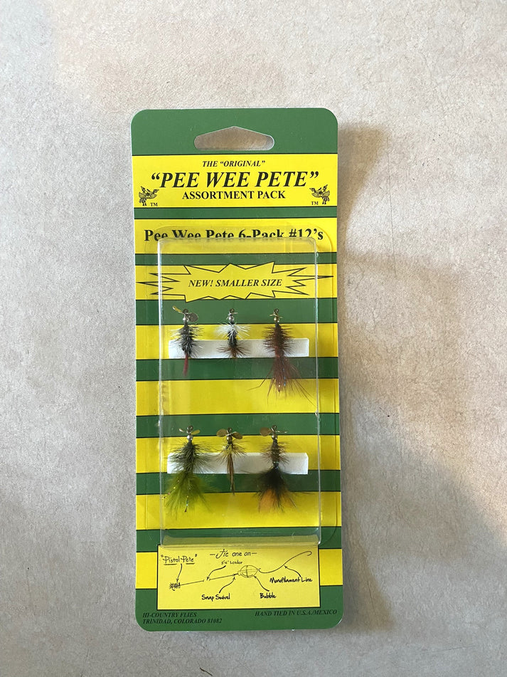 Pee Wee 6 Pack #12's – Hi Country Flies